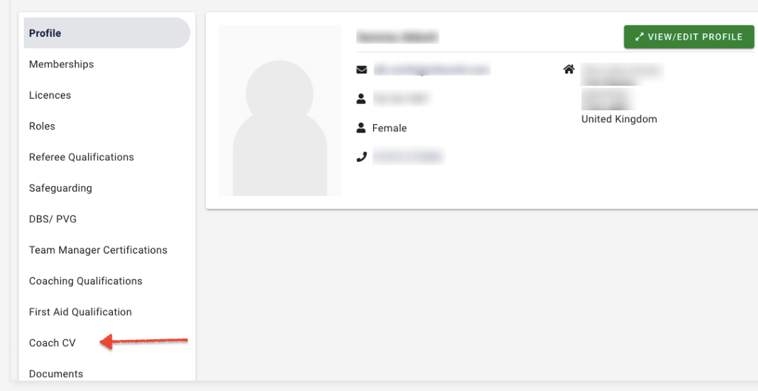 CREATING A COACH PROFILE FOR THE NEW COACH REGISTER - BRITISH FENCING