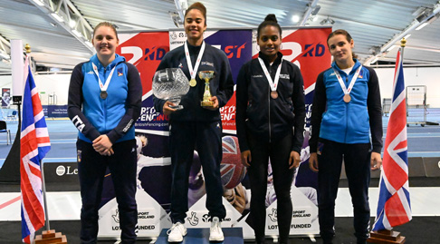 LONDON CUP BRONZE FOR GREAT BRITAIN’S CAMPBELL - BRITISH FENCING