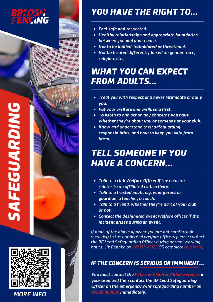 SAFEGUARDING POSTERS FOR CLUBS WITH CHILDREN AND YOUNG PEOPLE - BRITISH ...