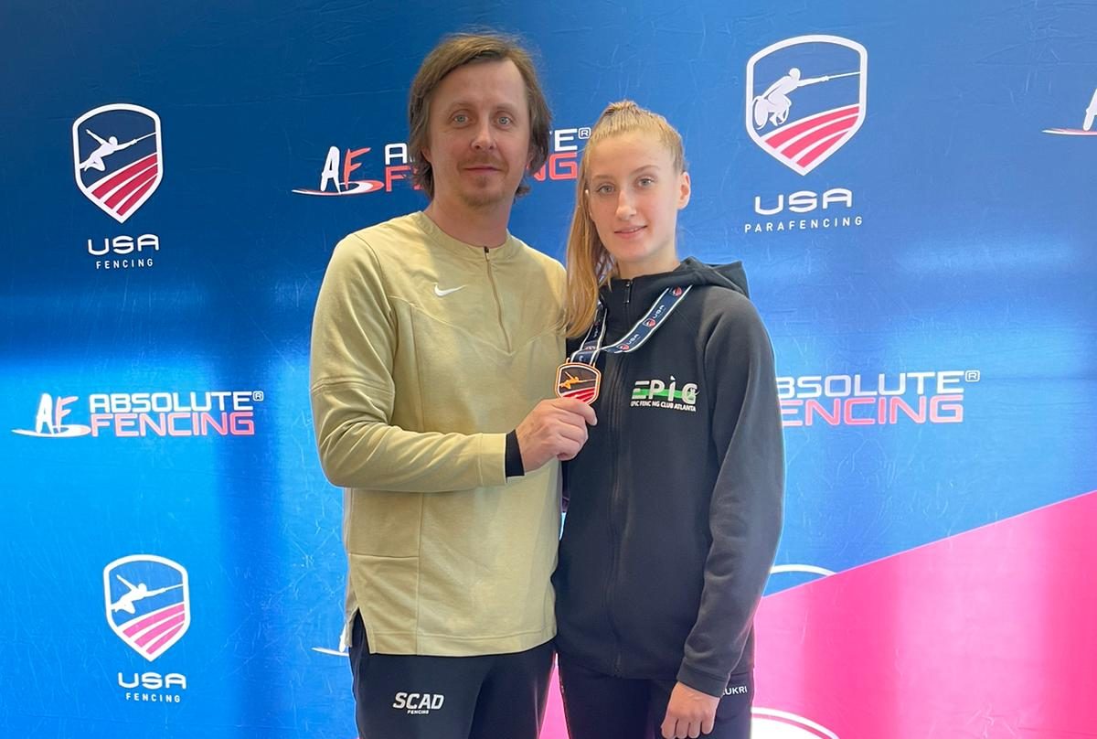 STUTCHBURY MEDALS IN KENTUCKY NORTH AMERICAN CUP - BRITISH FENCING