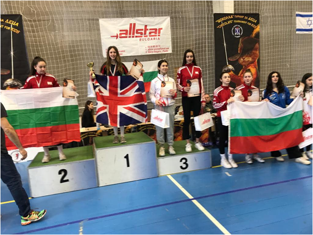 DOUBLE SOFIA SUCCESS FOR ISABELLA HOWSER - BRITISH FENCING