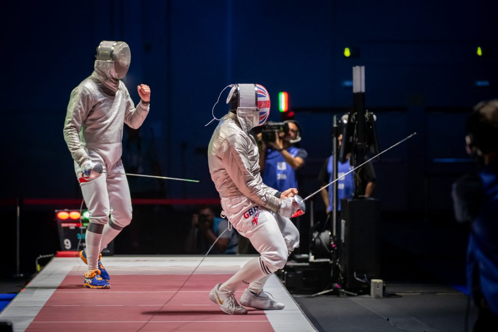 DEARY CLAIMS HISTORIC EUROPEAN GAMES BRONZE - BRITISH FENCING