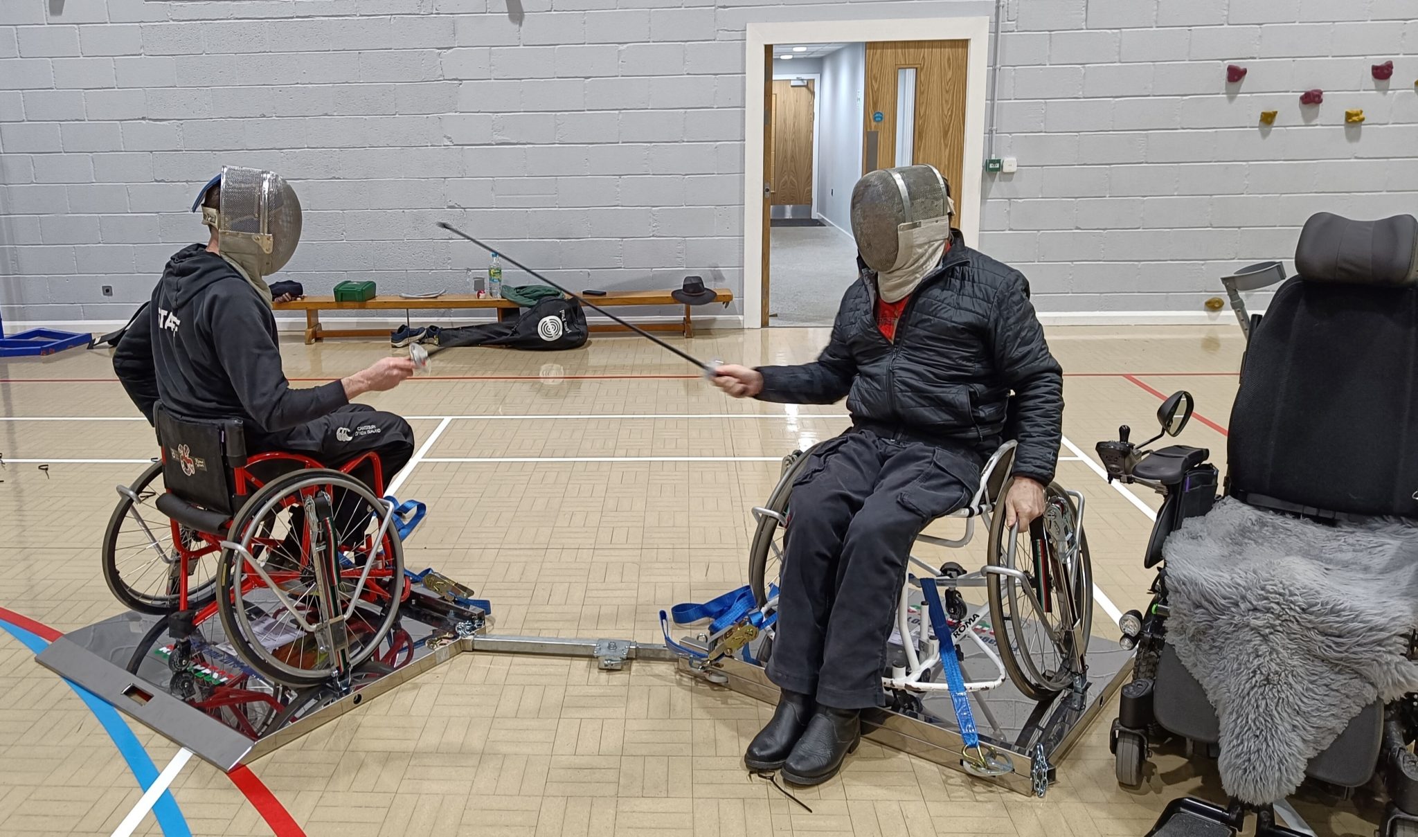 WHEELCHAIR FRAMES LOANED OUT FOLLOWING WORLD CUP - BRITISH FENCING
