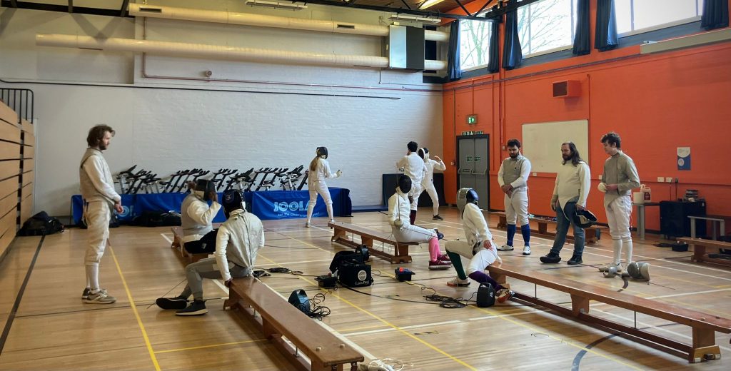 KEELE UNIVERSITY SEATED FENCING DAY - BRITISH FENCING