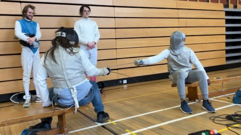 KEELE UNIVERSITY SEATED FENCING DAY - BRITISH FENCING