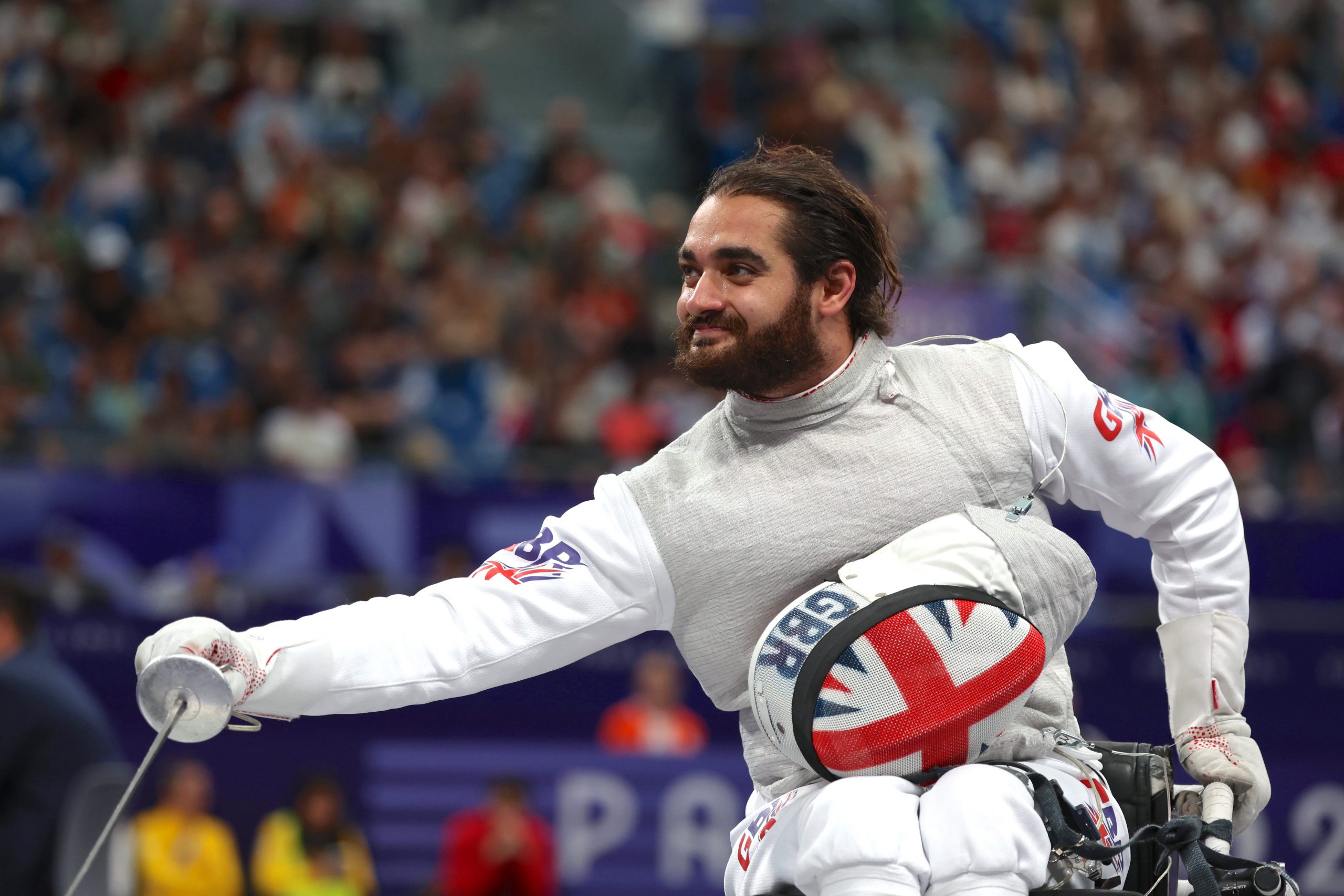 COUTYA STRIKES GOLD IN PARALYMPIC FOIL - BRITISH FENCING