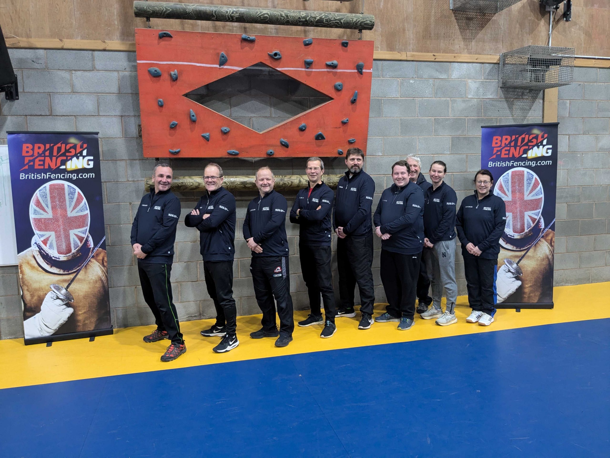 FENCING DEVELOPMENT TEAM TRAINING - A GREAT SUCCESS - BRITISH FENCING